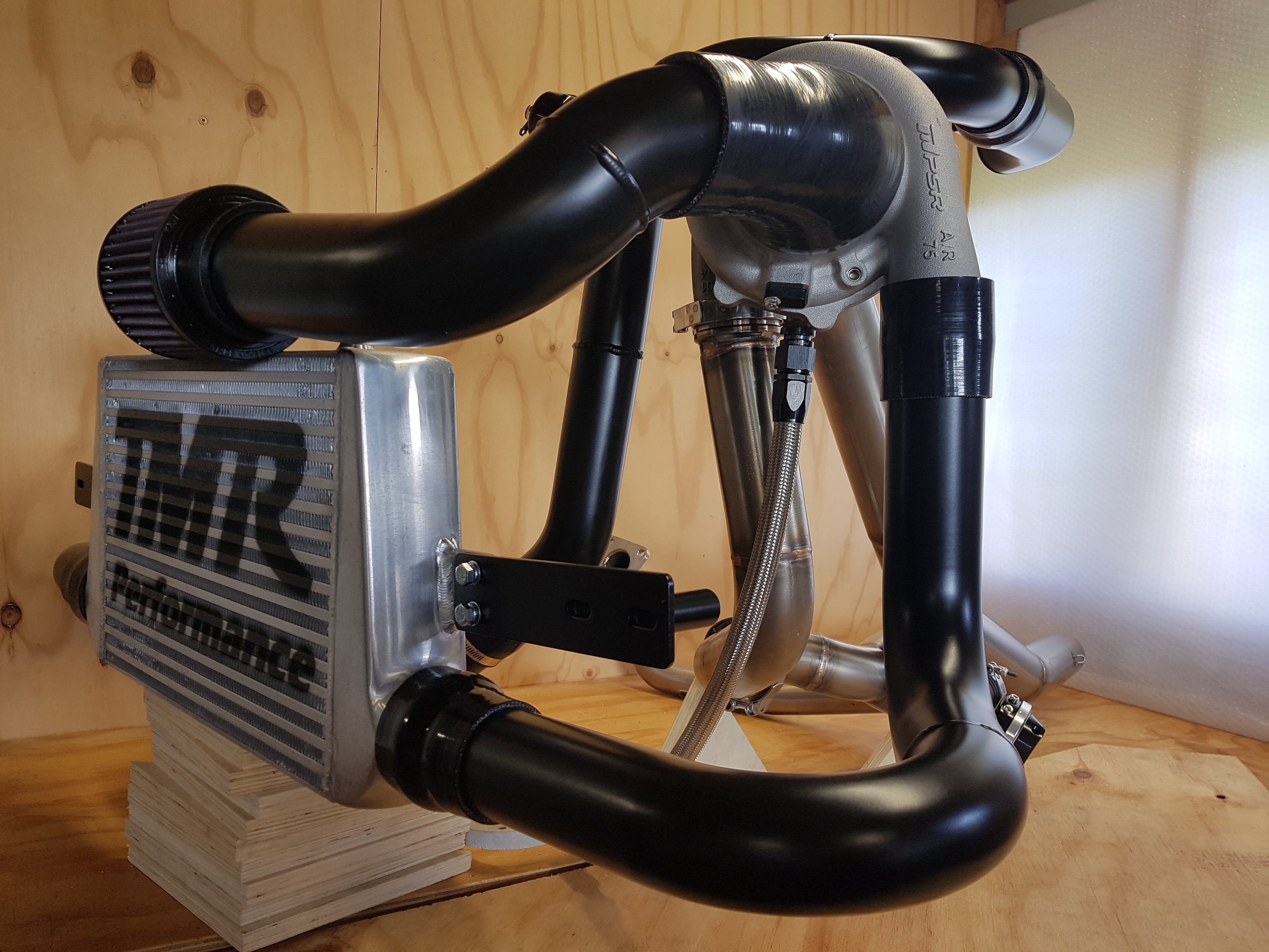 350Z & 350GT partial top mount single turbo kit – TMR Performance